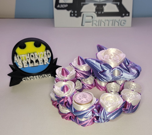 Rose Snake | Alliance 3D Printing