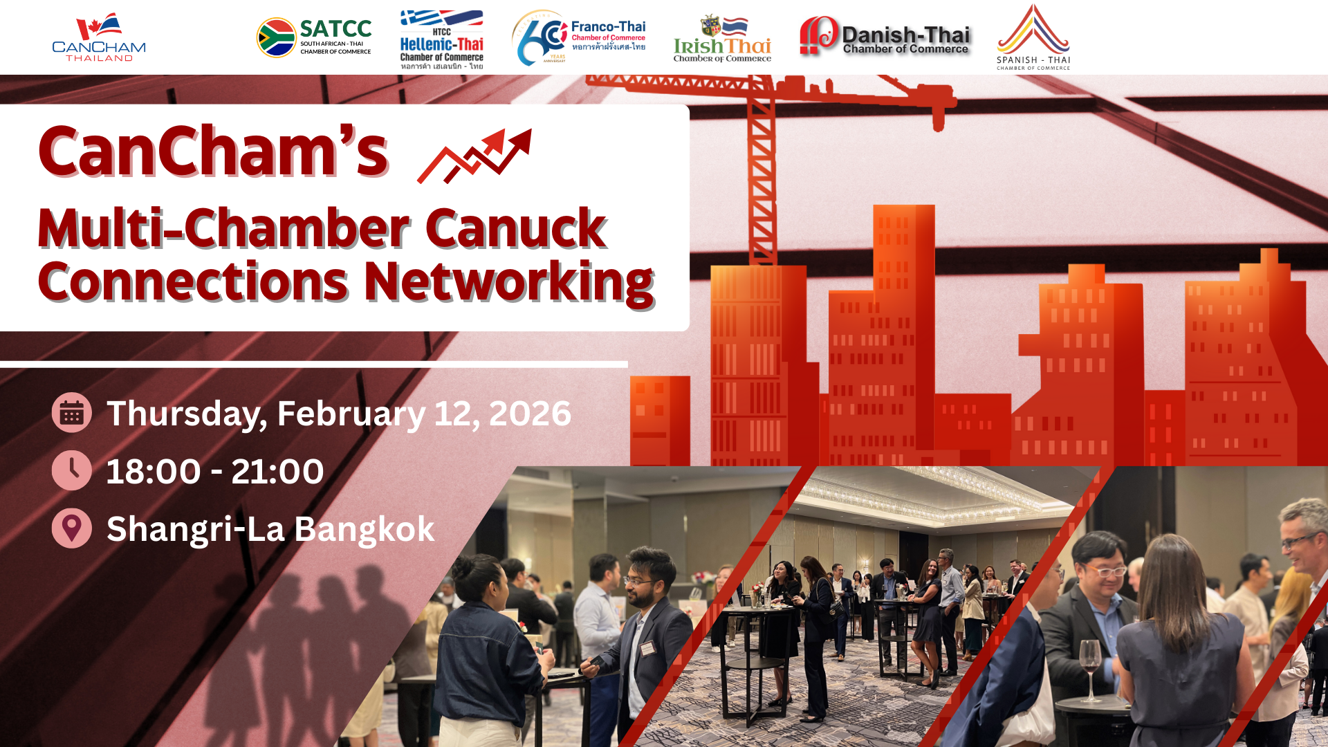 Multi-Chamber Canuck Connections Networking | CanCham Thailand