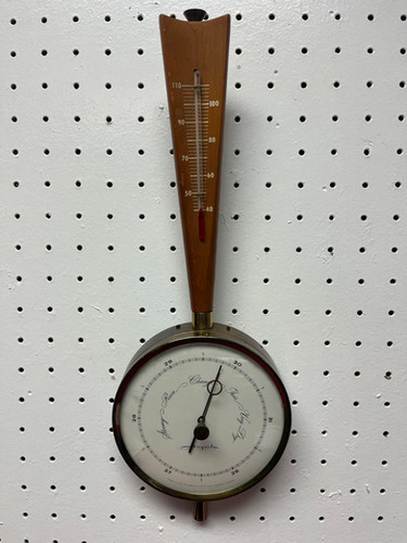 Airguide | 15" Barometer/Thermometer | The Clock Factory