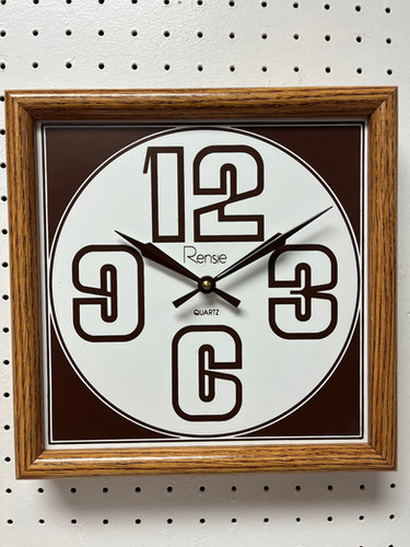 80's Rensie | 10.5"Quartz | The Clock Factory