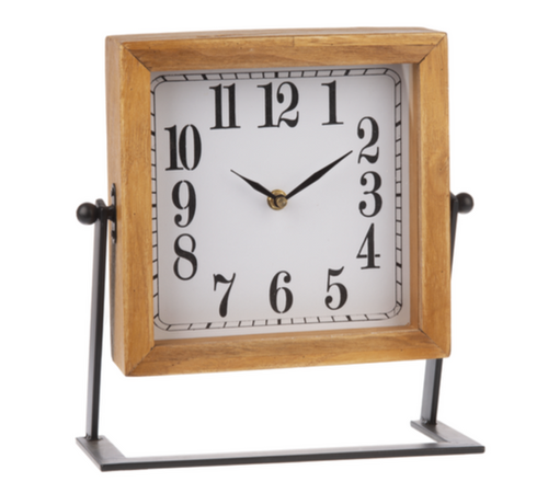 CB176838 - Square Desk Clock | The Clock Factory