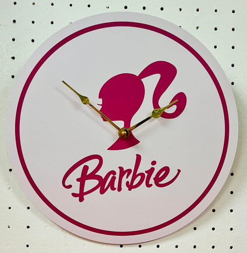 Barbie Wall Clock | Custom | The Clock Factory