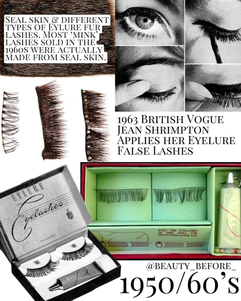 FALSE LASHES 1800’s-1960’s