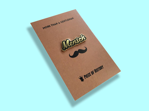Mensch Enamel Pin | Piece of History