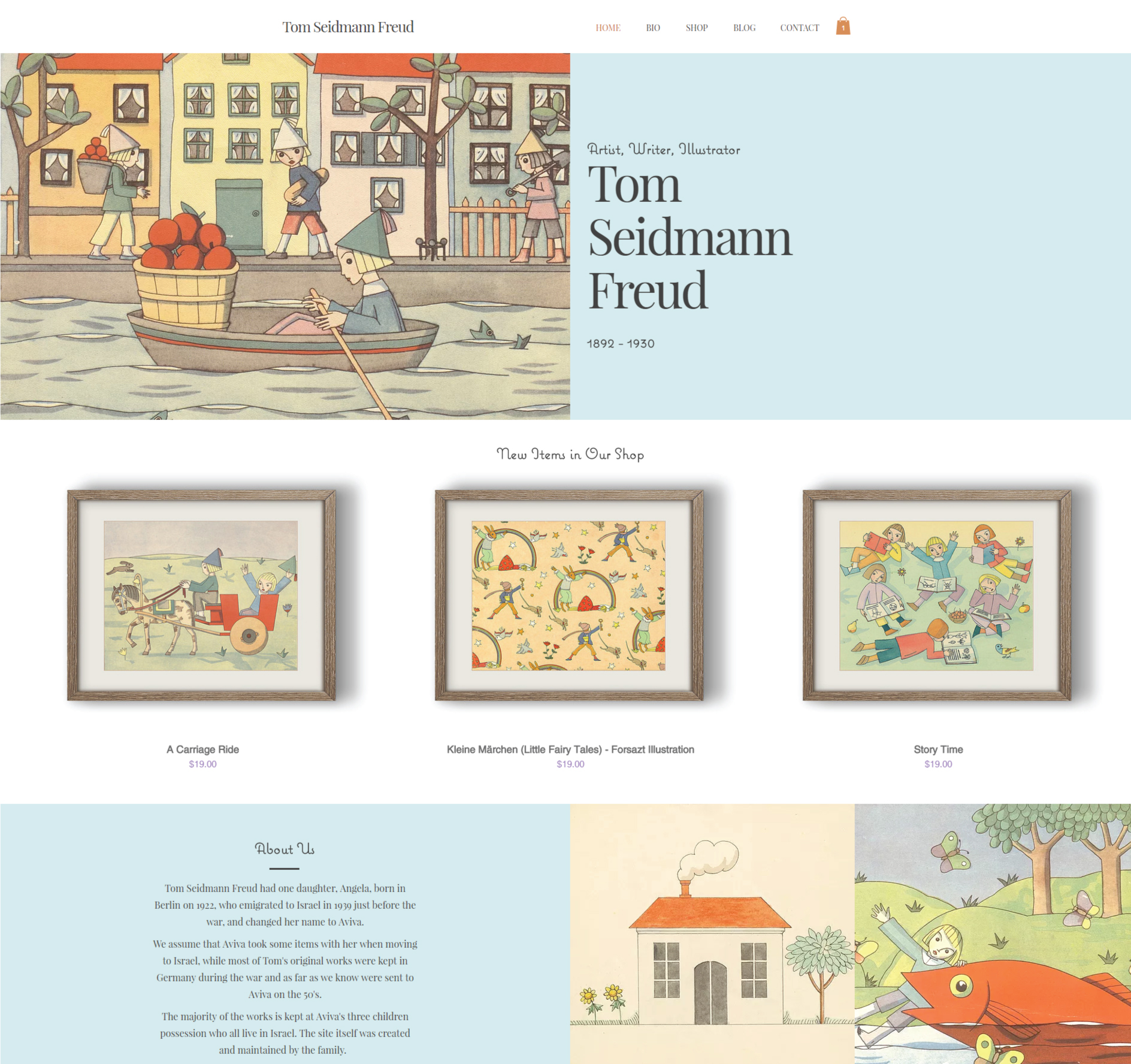 Tom Seidmann Freud | Aritst, Writer, Illustrator | 1892-1930