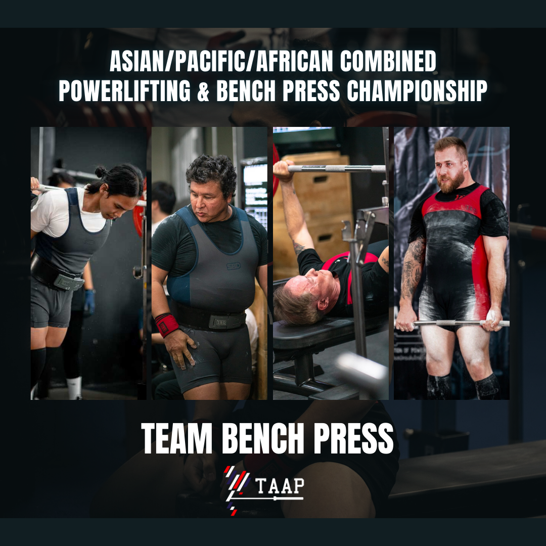 Asian/Pacific/African Combined Powerlifting & Bench Press Championship ...