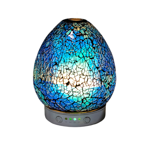 Aurora Cobalt Blue Mosaic Diffuser | Sensearoma.co.uk