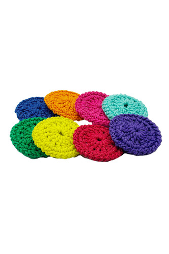 Dish Scrubbies Set of 3 Double Sided Non Scratch Nylon Soft Sturdy ...