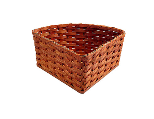 Amish Baskets Handmade Corner Storage Basket - Small-Medium-Large ...