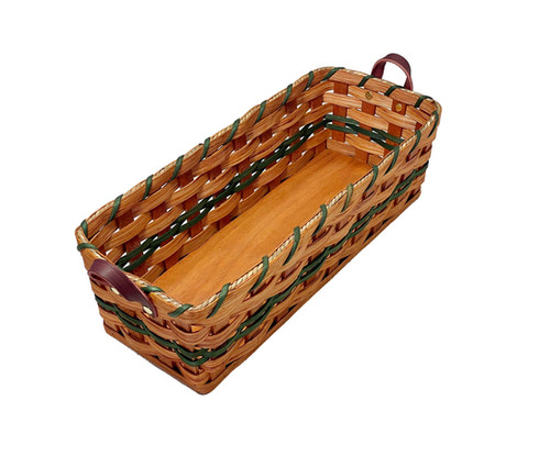 Amish Baskets Handmade Bread Server Basket With Handles | Amish Baskets ...