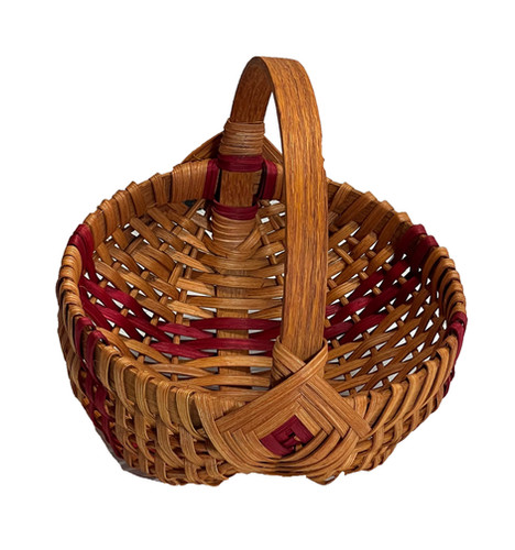 Amish Melon Basket Small Size Woven Egg Gathering Buttocks Basket ...