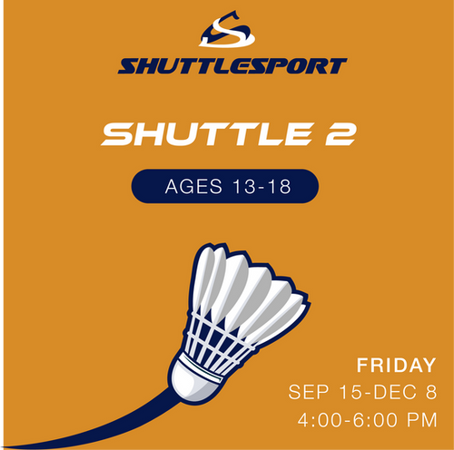 Shuttle 2 (Friday) | Shuttlesport