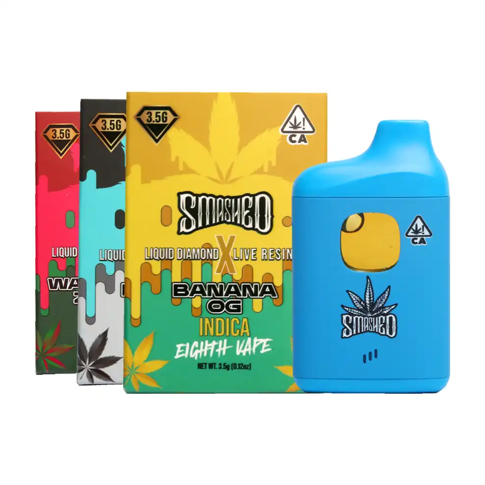 3.5G Smashed Liquid Diamond x Live Resin vape | the bud depo