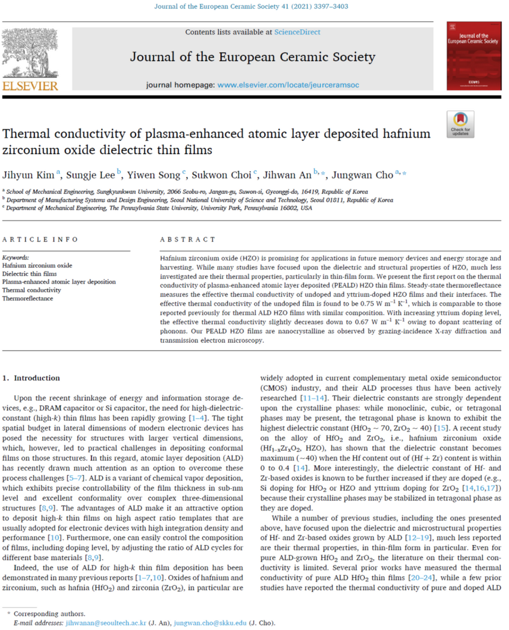 Multi-Scale Heat Transfer Lab.