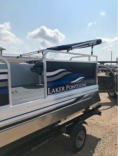 Laker 612 4S Table Package | Laker Pontoon Boats