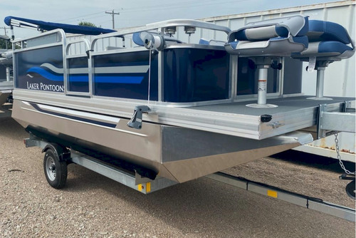 714 DLX Electric | Laker Pontoon Boats