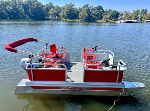 Laker 610 Fish n Camp Package | Laker Pontoon Boats