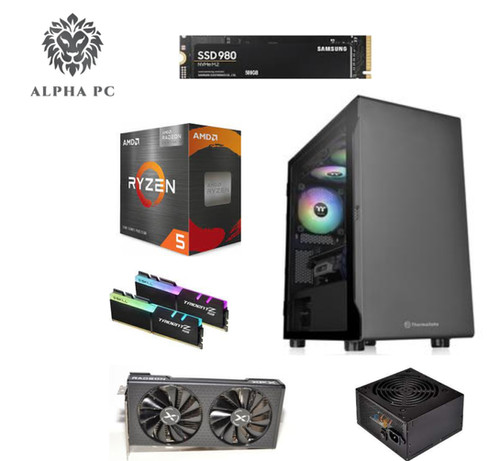 Raven Gaming PC I RX 6600 AMD Ryzen 5 5600 | Alpha PC