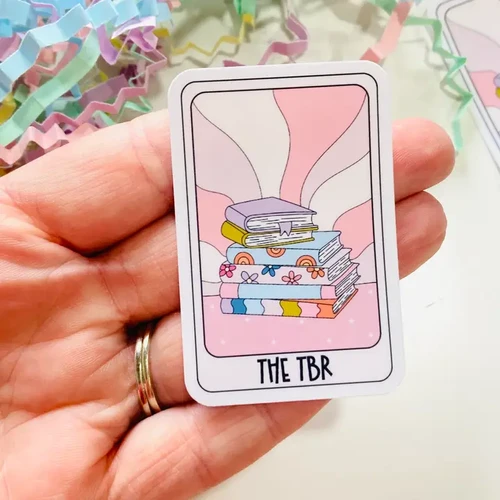 The TBR Sticker | Broom & Book