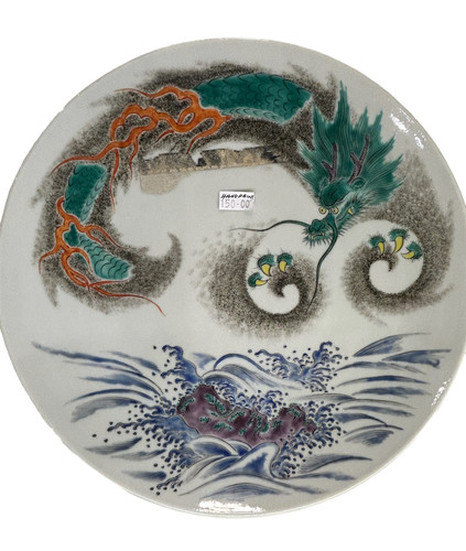 Handpainted Dragon Plate | Heritage Museum Of A