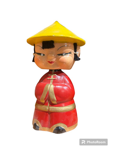 Vintage Asian Bobblehead | Active_Heritage Museum of Asian Art