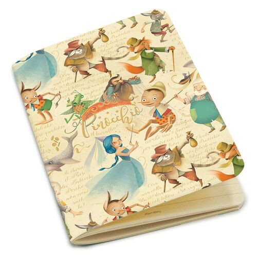 Softcover Journal Ruled Pinocchio A5 Or A6 | mysite-3