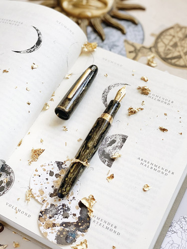 Esterbrook Estie Gold Rush Prospector Black Fountain | mysite-3