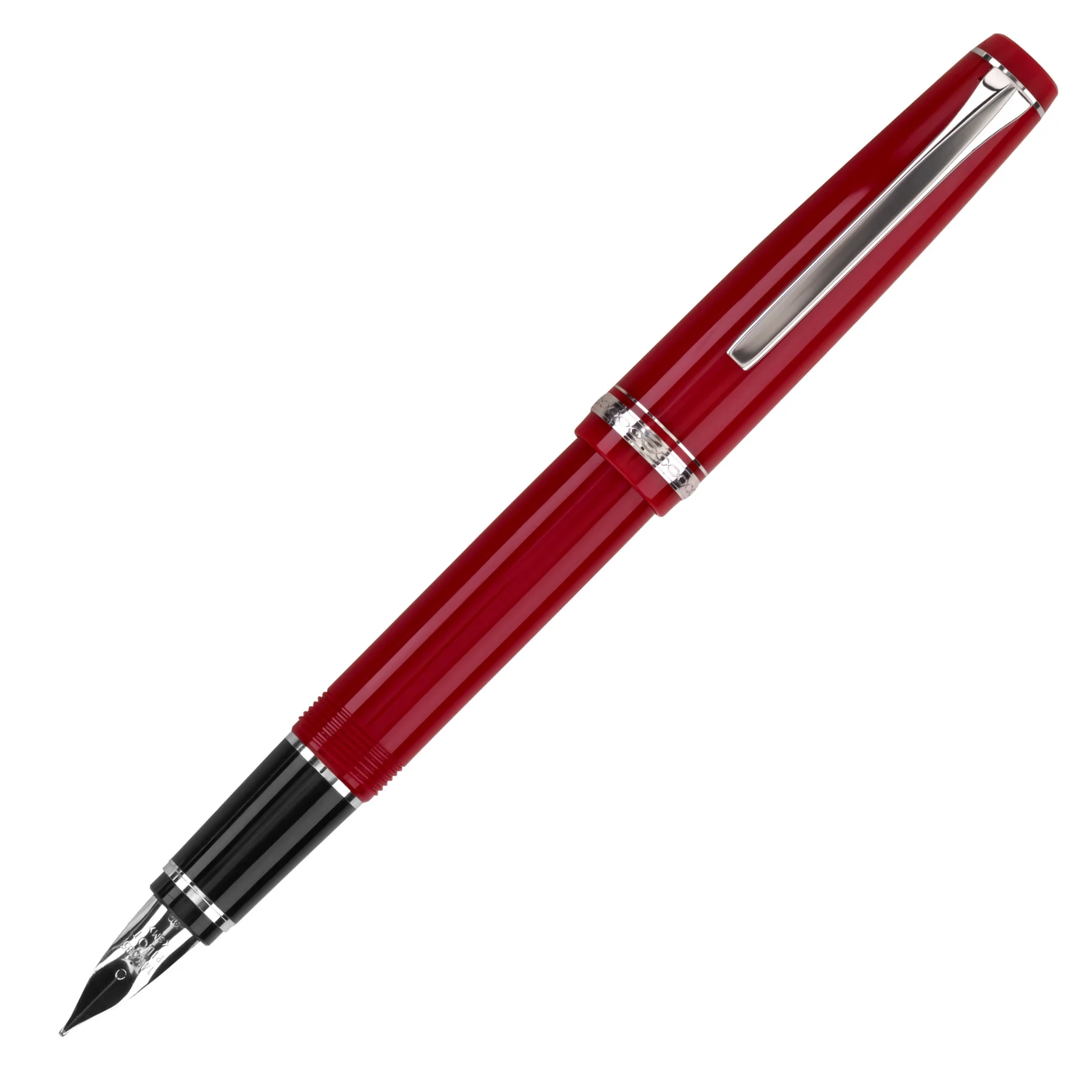 Pilot Falcon Red Fountain Pen 14kt Nib | mysite-3