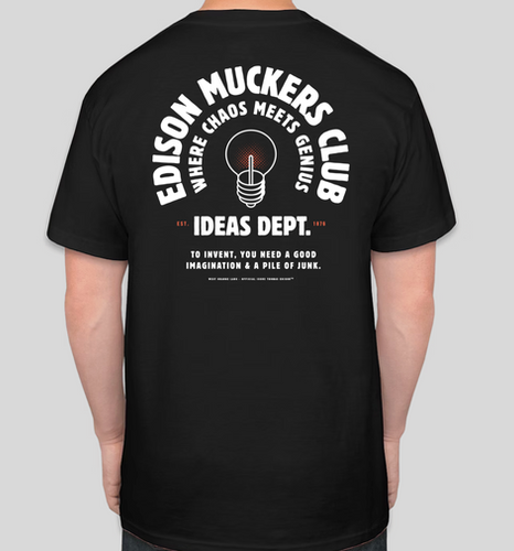 Edison Muckers Club T-Shirt | Official Edison® Merch | Thomas Edison