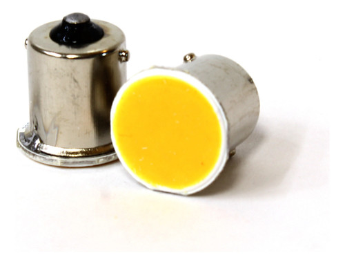FOCO DE LED 1156 COB 12V AMBAR FIJO DS | accesorios-molo