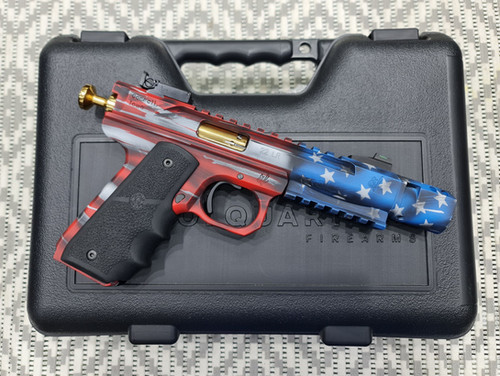 Volquartsen American Flag Scorpion .22 LR 4.5" | dhaevesr.com