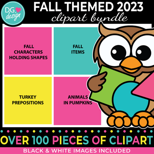 FULL THEMED CLIPART BUNDLE | Damm Good Design