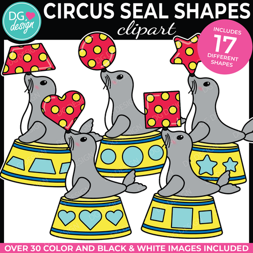 CIRCUS SHAPE CLIPART | Damm Good Design