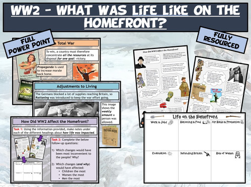 WW2 - What Was Life Like on the Homefront? | My Site