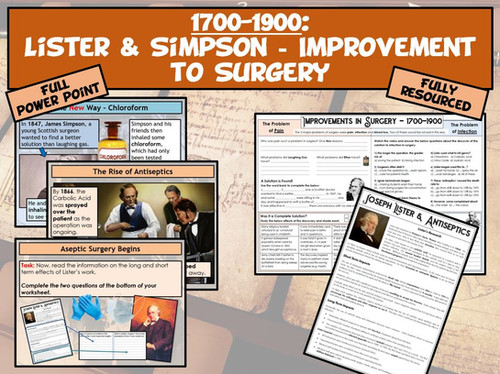 Medicine L14 - Lister, Simpson & Surgery Improvements | My Site