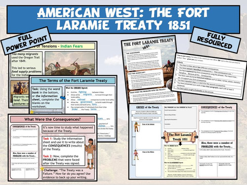 American West L9 – The Fort Laramie Treaty 1851 | My Site