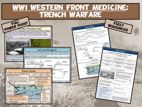 GCSE WW1 Medicine L2 - Trench Warfare | My Site