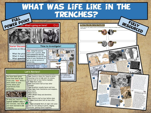 WW1 L9 - What Was Life Like in the Trenches? | My Site
