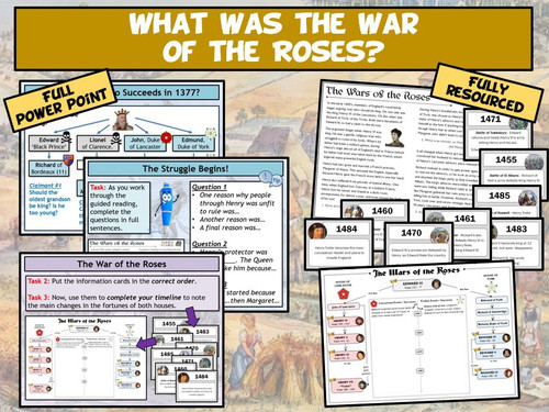 Medieval Power L8 - What Was the War of the Roses? | My Site