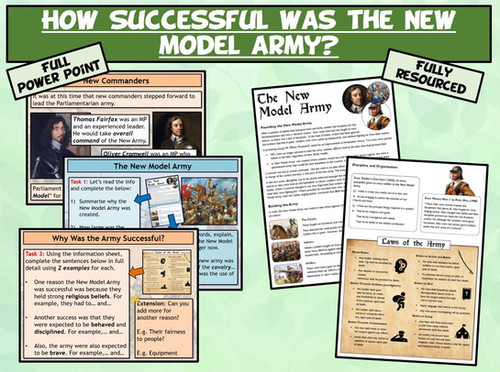 Civil War L4 - How Organised Was the New Model Army? | My Site