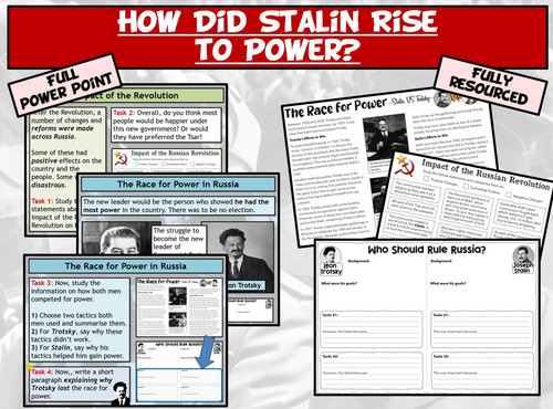 Dictators L3 - How Did Stalin Rise to Power? | My Site
