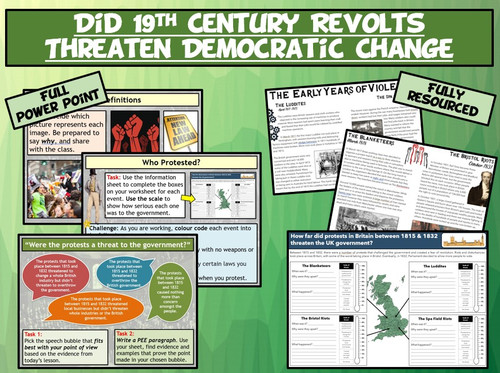 Reform L3 - Did 19th Century Revolts Threaten Change | My Site