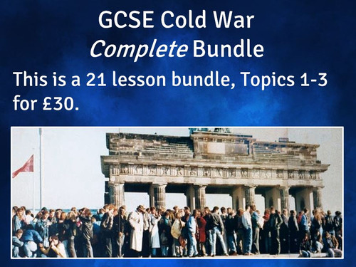 GCSE Cold War Complete Bundle | My Site