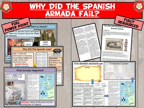 Elizabeth L13 - Why did the Spanish Armada Fail? | My Site