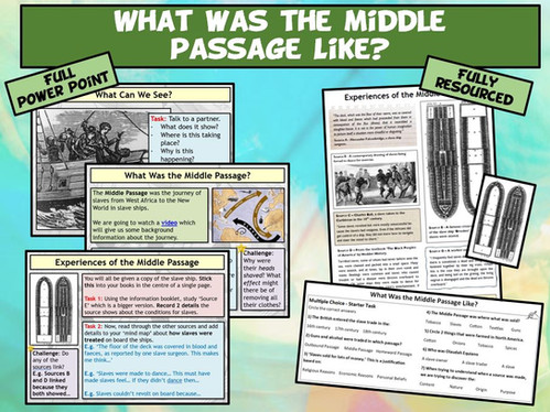 Slavery L4 – What Was the Middle Passage Like? | My Site
