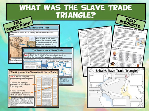 Slavery L2 - What Was the Slave Triangle? | My Site