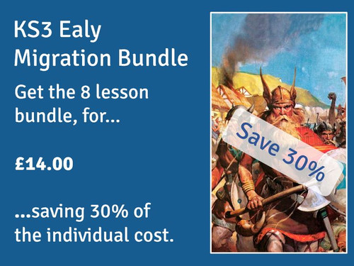 KS3 Early British Migration Bundle | My Site