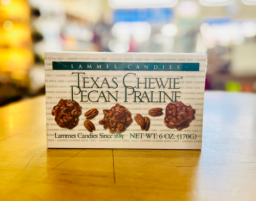 Texas Chewie Pecan Praline- 6oz Box | Texas General Store