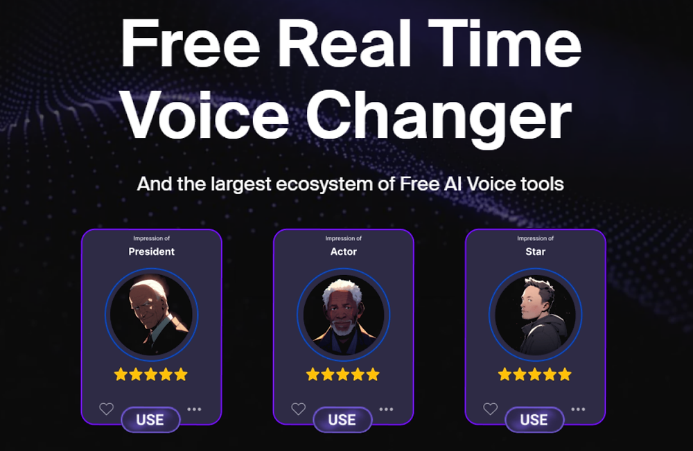 FREE AI Voice Generator: Clone The Celebrity Voice of Your Choice