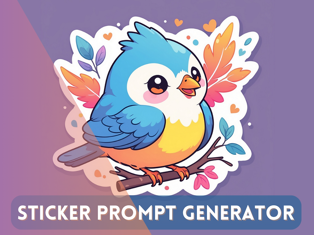 FREE AI Sticker Prompt Generator is Quick and Easy to Use